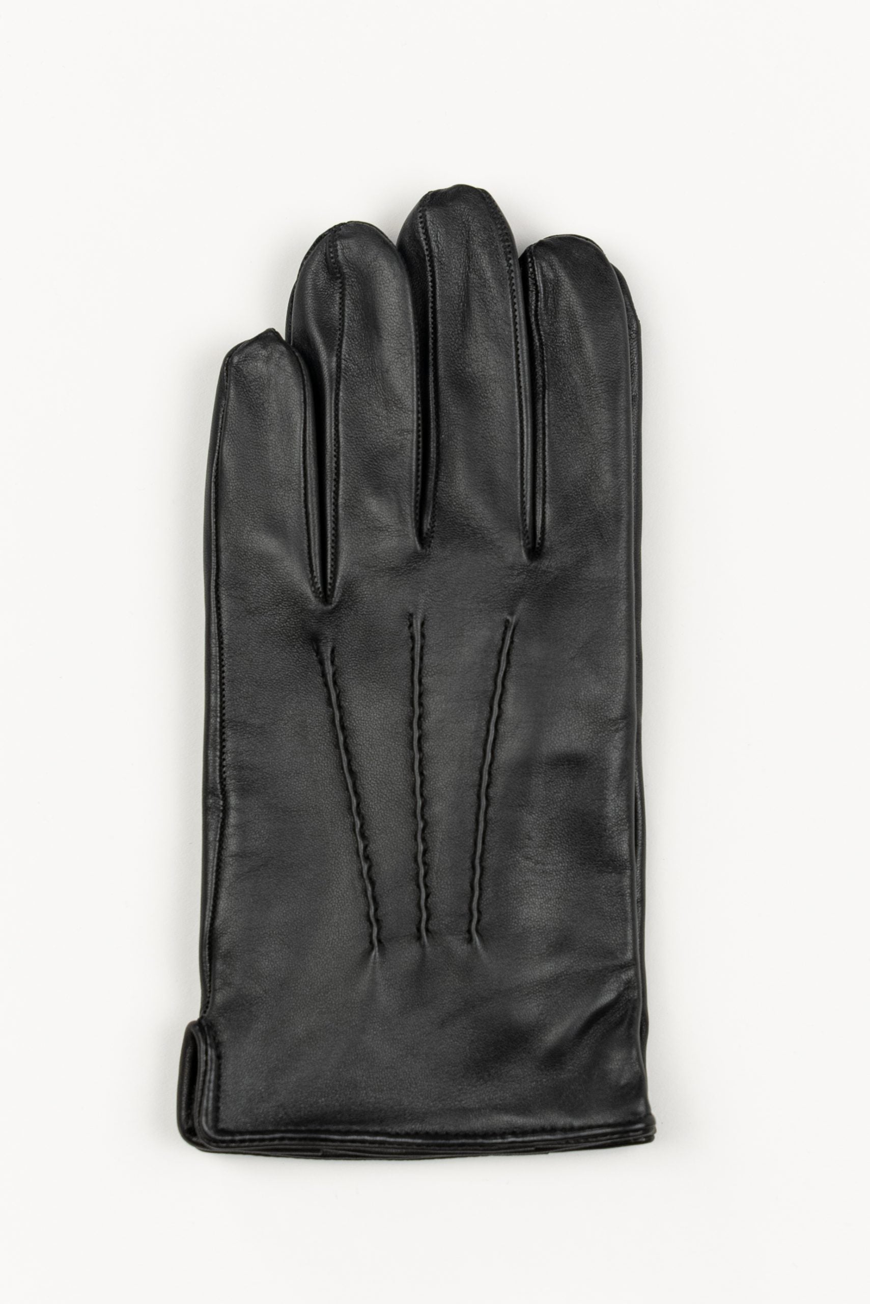 Manusi Negre din Piele Naturala Ctram002 – coutureforgentlemen.ro